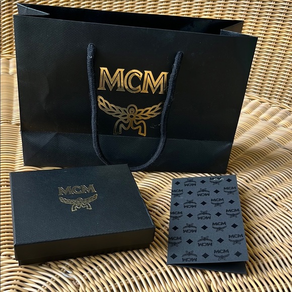 MCM | Accessories | Mcm Empty Box Shopping Bag And Receipt Book | Poshmark